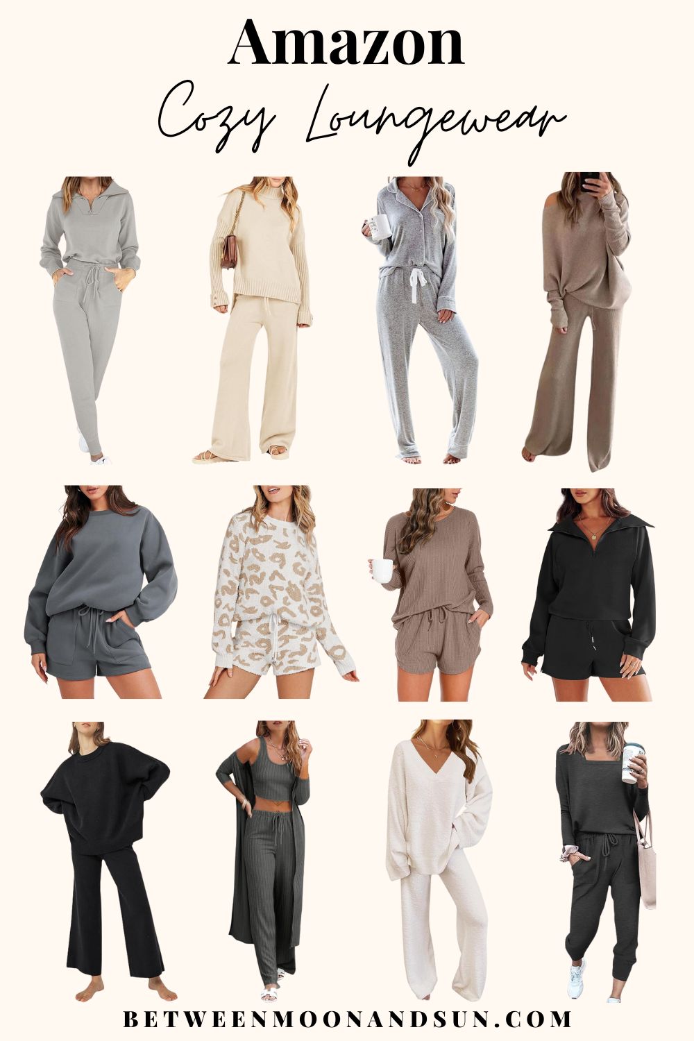 Stylish Loungewear Sets - Cozy Outfits For Home - Between Moon And Sun